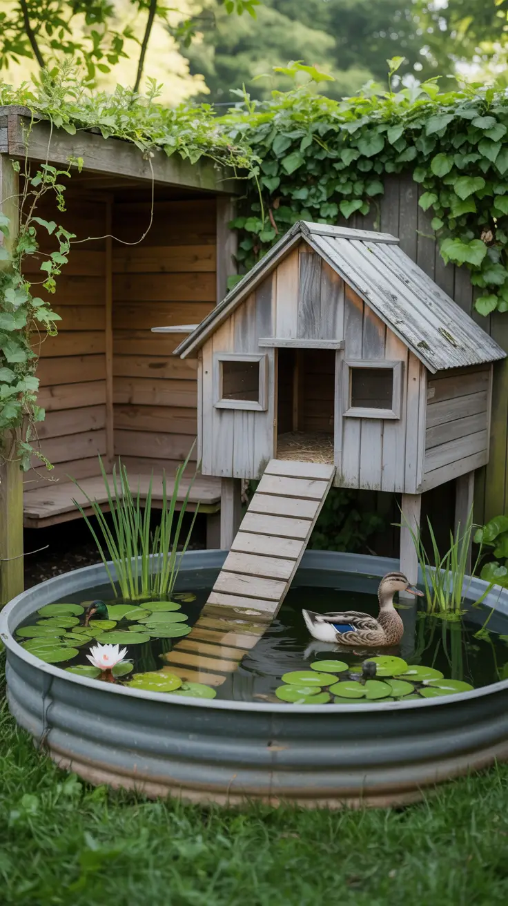 10+ Duck Coop Ideas with a Spacious Pen - middlekingdomrescue.com