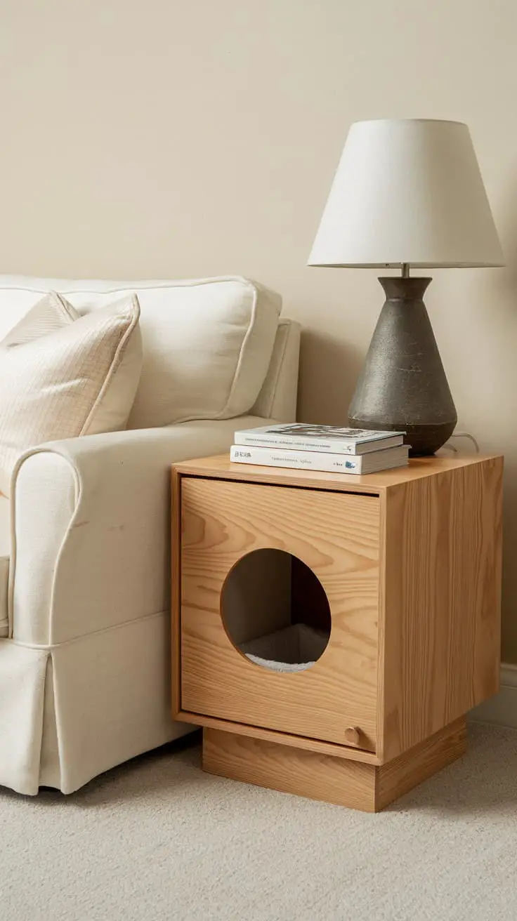 10 Easy DIY Cat Litter Box Solutions & Hidden Litterboxes ...