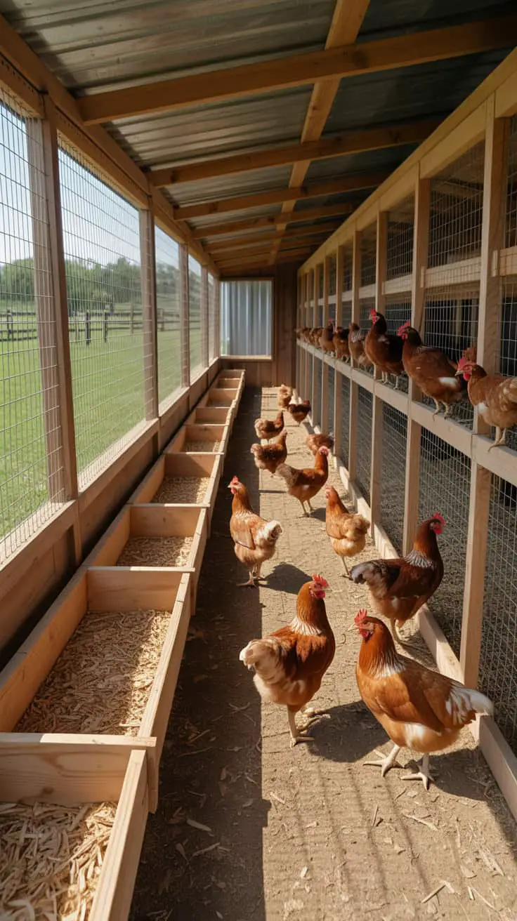 10+ Affordable Poultry Farm Ideas with Free Range Chicken Coops ...