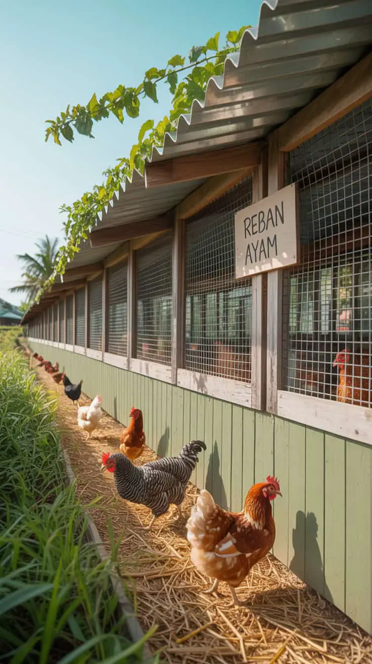 10+ Affordable Poultry Farm Ideas with Free Range Chicken Coops ...