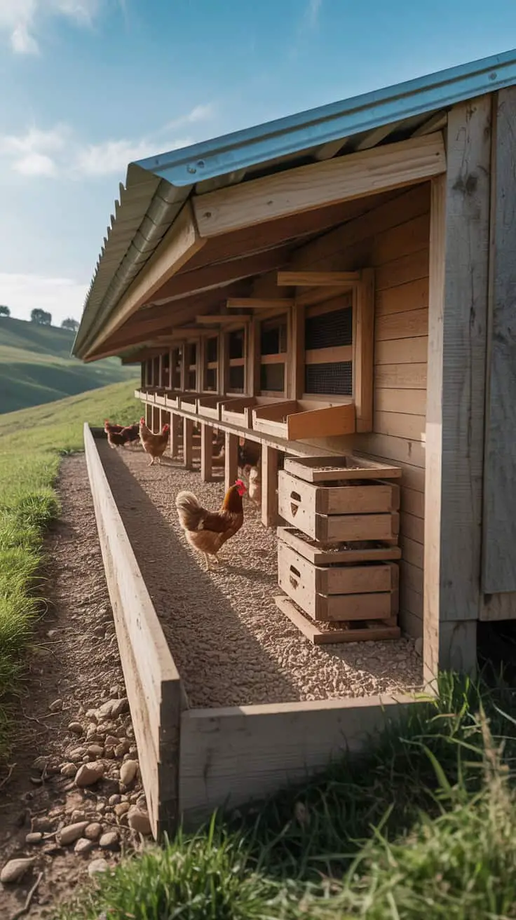 10+ Affordable Poultry Farm Ideas with Free Range Chicken Coops ...