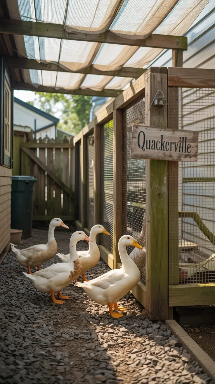 10+ Duck Run Ideas for a Modern Backyard - middlekingdomrescue.com