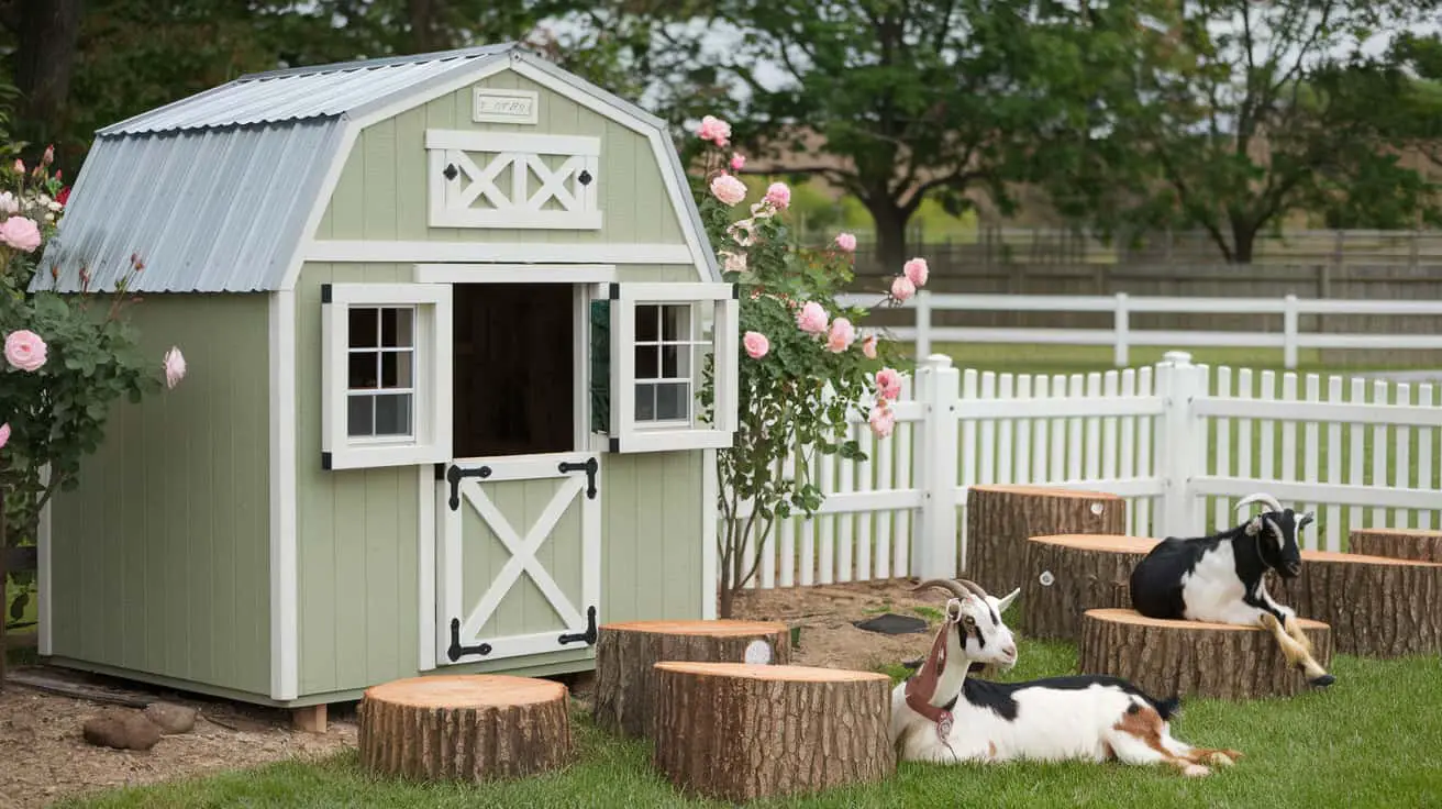 10+ Goat Pen Ideas to Inspire Your Own Animal Farm ...