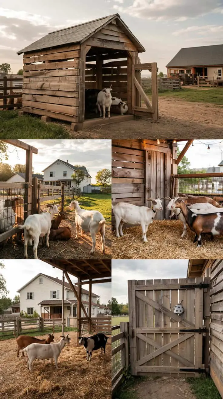 10+ Goat Pen Ideas to Inspire Your Own Animal Farm ...