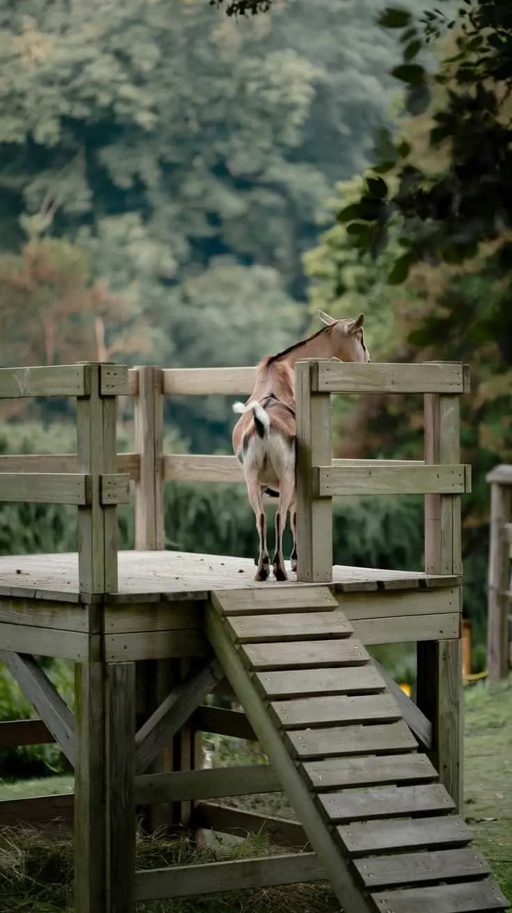 10+ Goat Playground Ideas with Fencing and Platforms ...