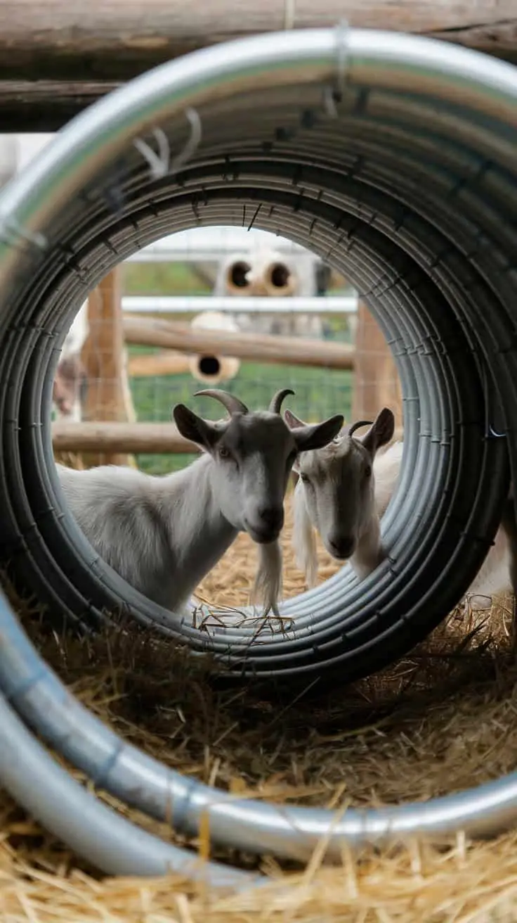 10+ Goat Playground Ideas with Fencing and Platforms ...