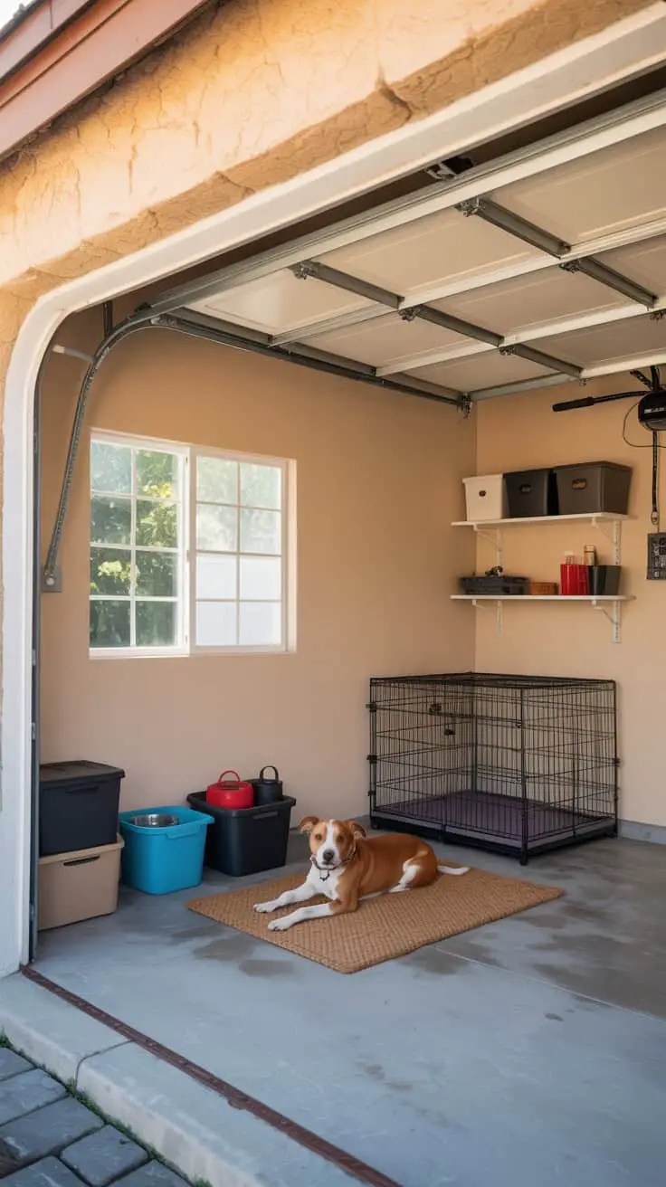 How to Create a DIY Garage Dog Run Area That’s Safe and Spacious ...