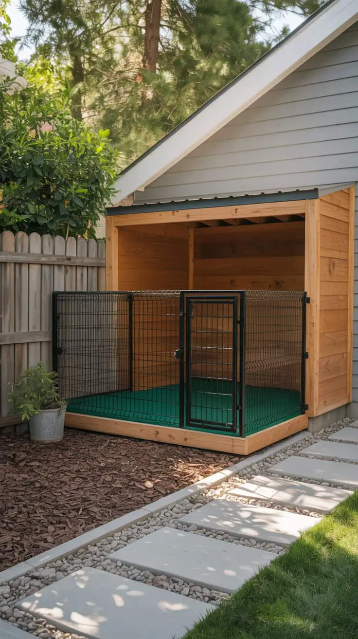 How to Create a DIY Garage Dog Run Area That’s Safe and Spacious ...