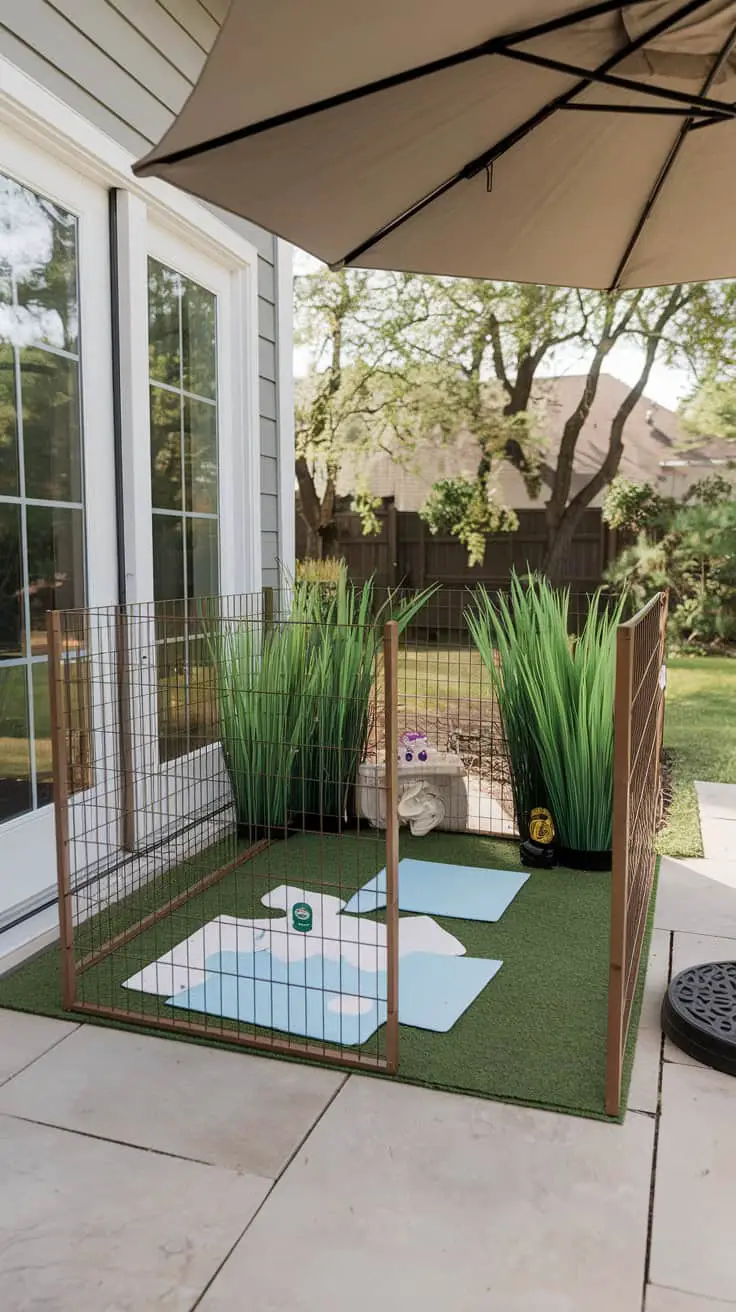 10 Ways to Make an Outdoor Dog Potty Area - middlekingdomrescue.com