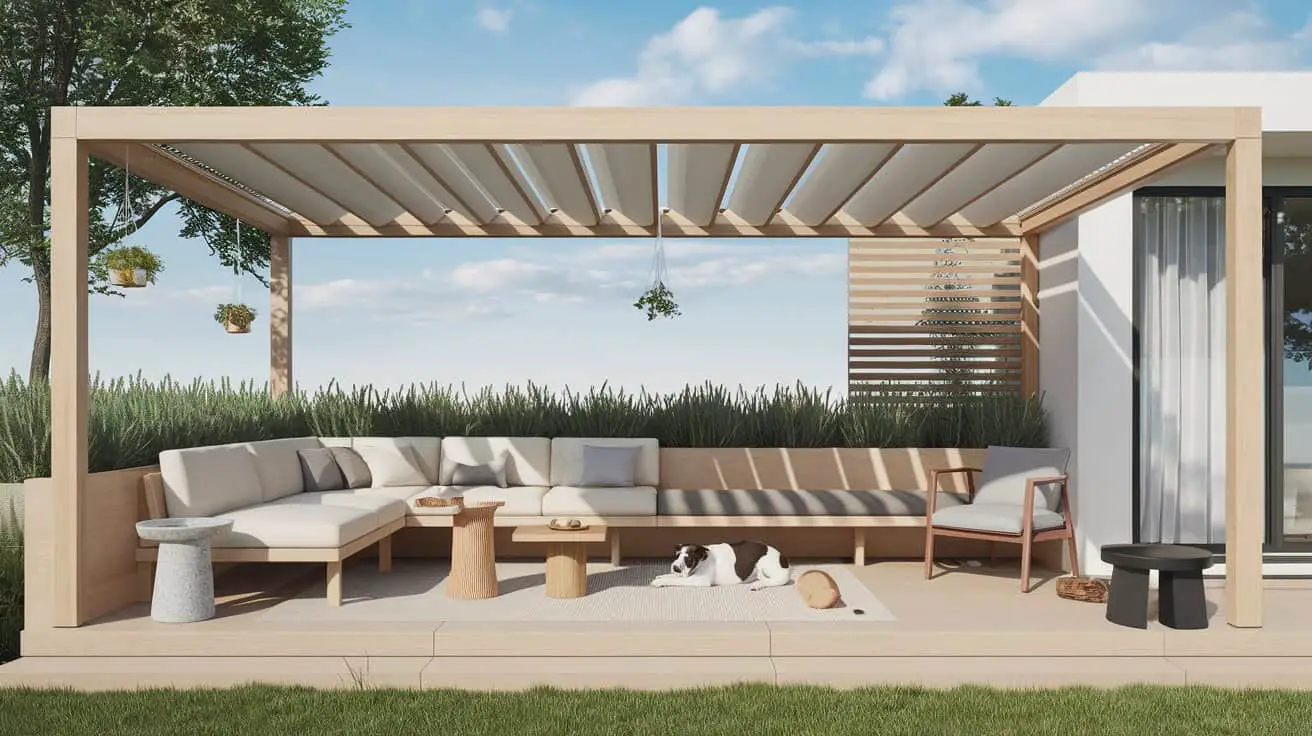 5 Charming Pergola Designs with Dog Areas - middlekingdomrescue.com