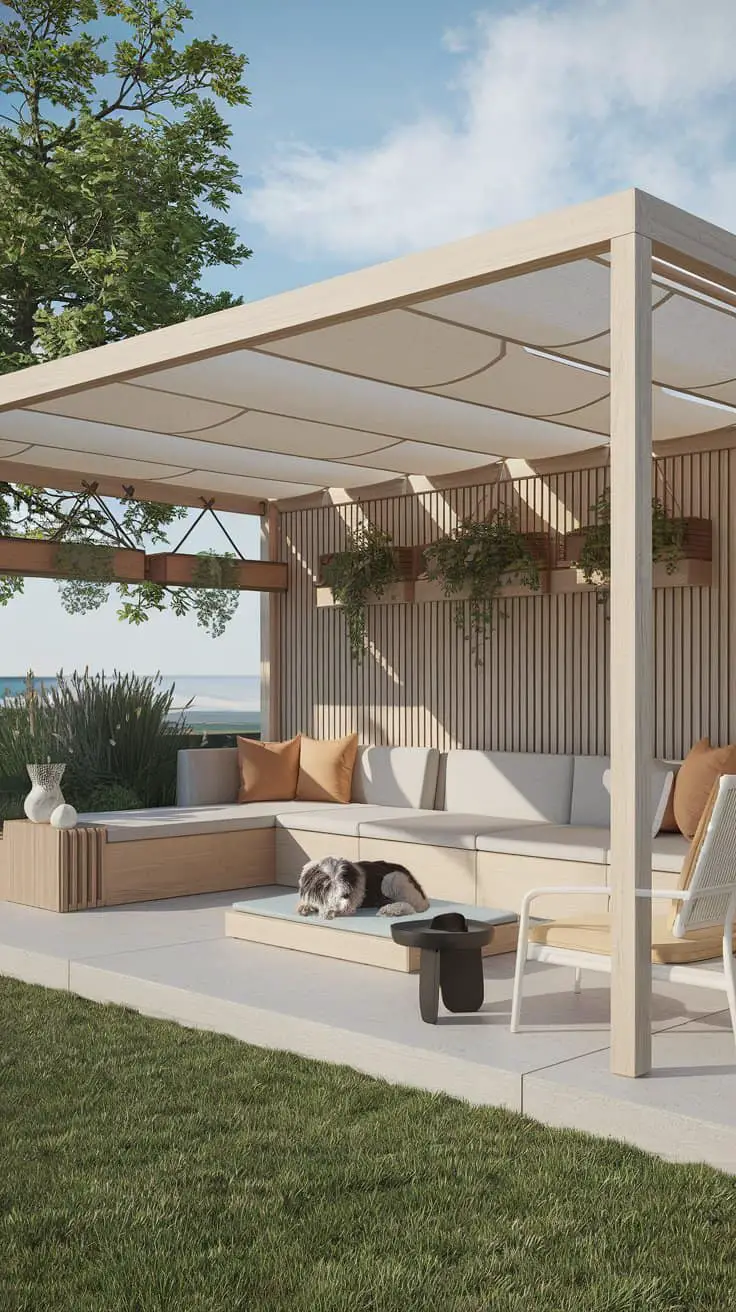 5 Charming Pergola Designs with Dog Areas - middlekingdomrescue.com