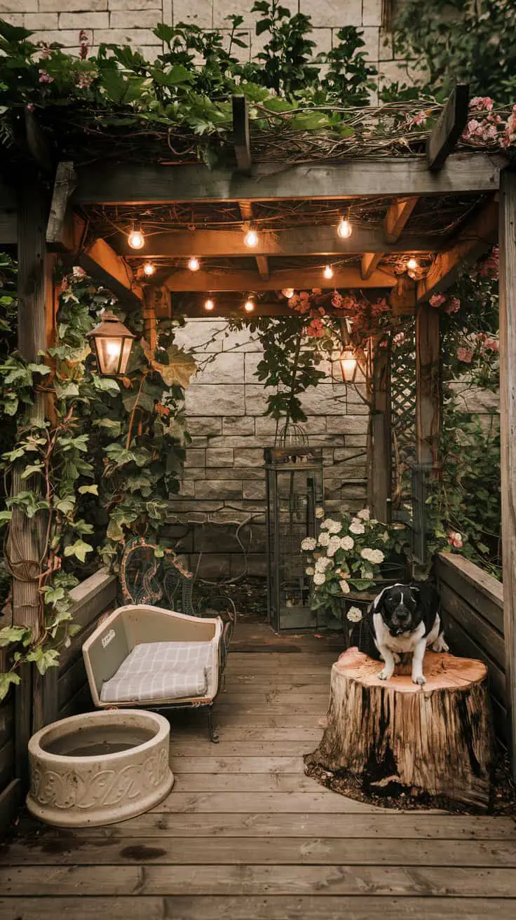 5 Charming Pergola Designs with Dog Areas - middlekingdomrescue.com