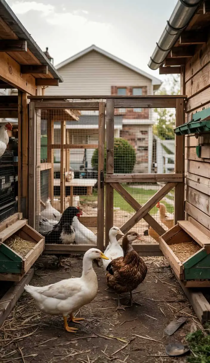 5 Ways to Blend Duck Pens into a Suburban Yard - middlekingdomrescue.com
