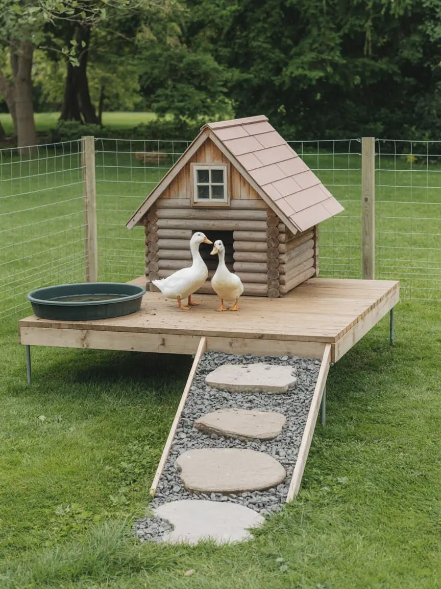 5 Ways to Blend Duck Pens into a Suburban Yard - middlekingdomrescue.com