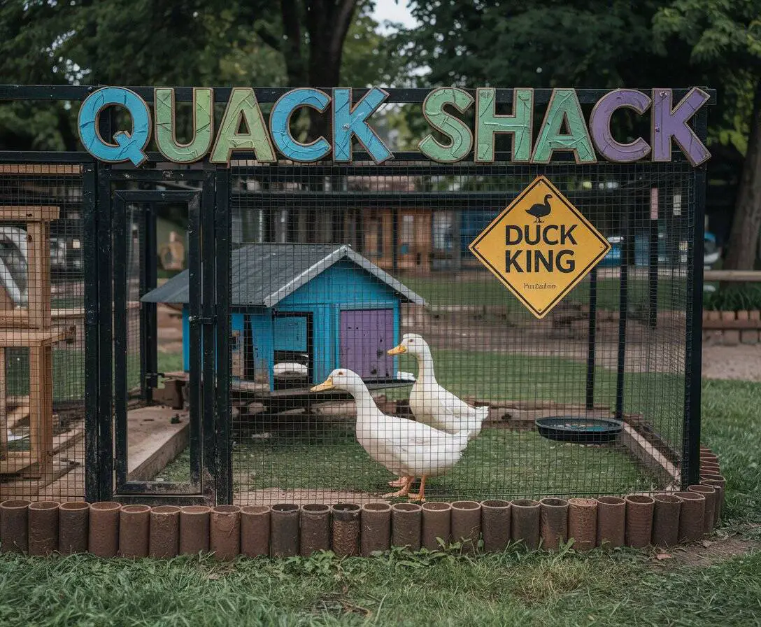 5 Ways to Blend Duck Pens into a Suburban Yard - middlekingdomrescue.com