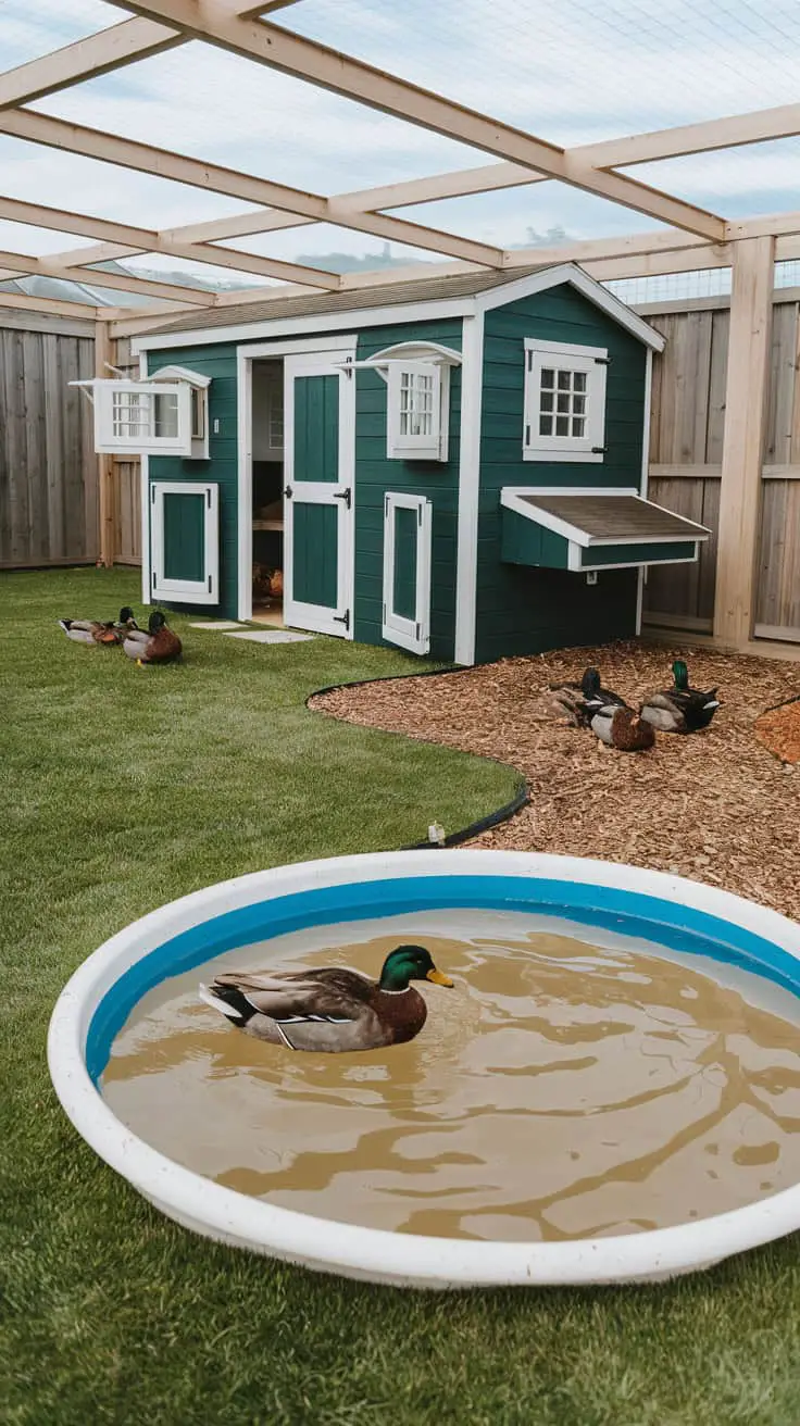 How to Create a Fence in a Duck Area That’s Clean and Spacious ...