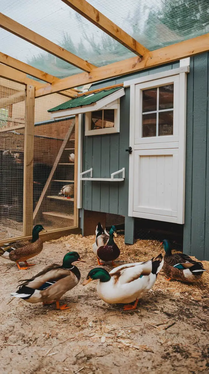 How to Create a Fence in a Duck Area That’s Clean and Spacious ...