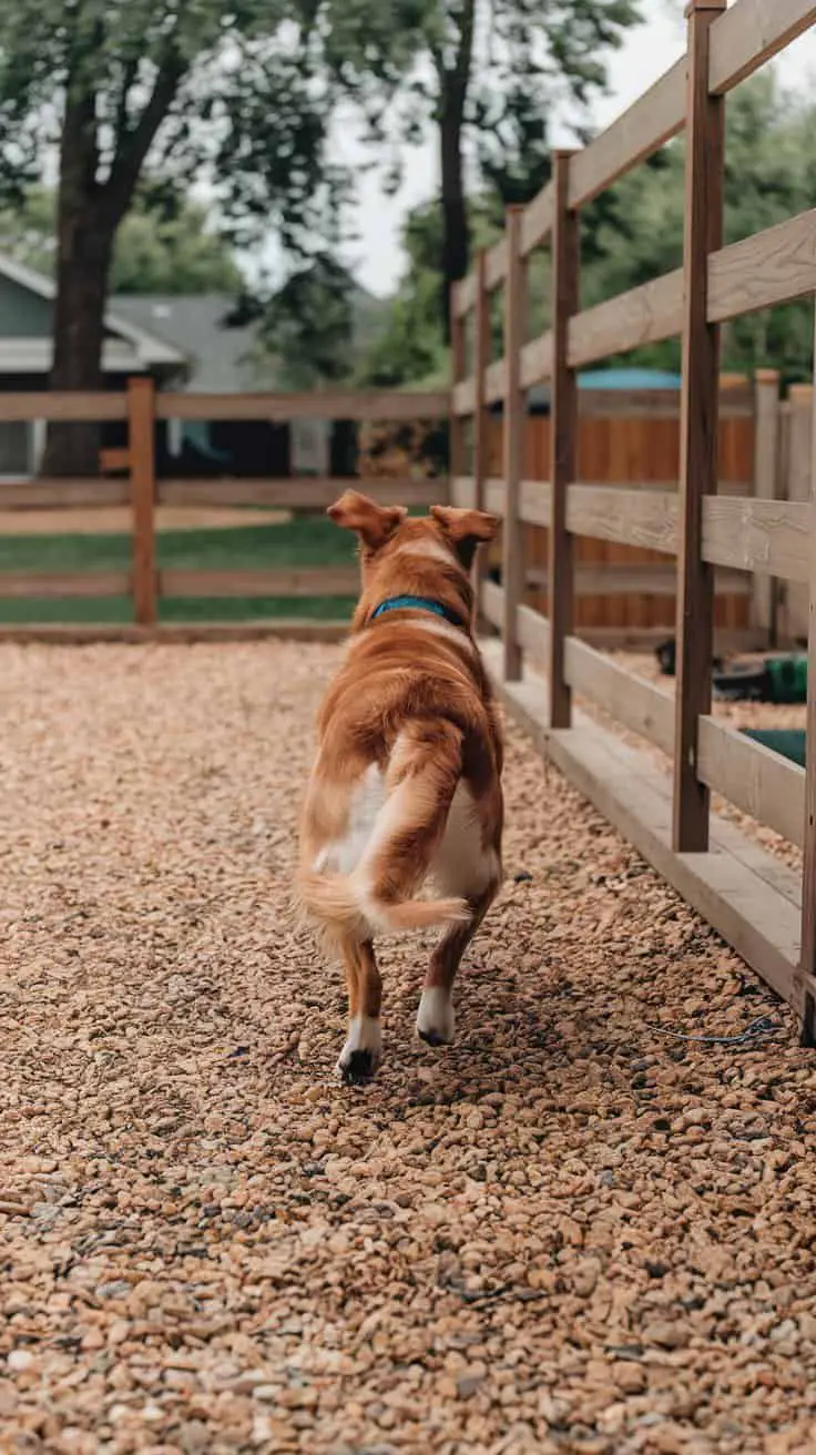 How to Create a Mud-Free Dog Run Along Your Side Yard Fence Line ...