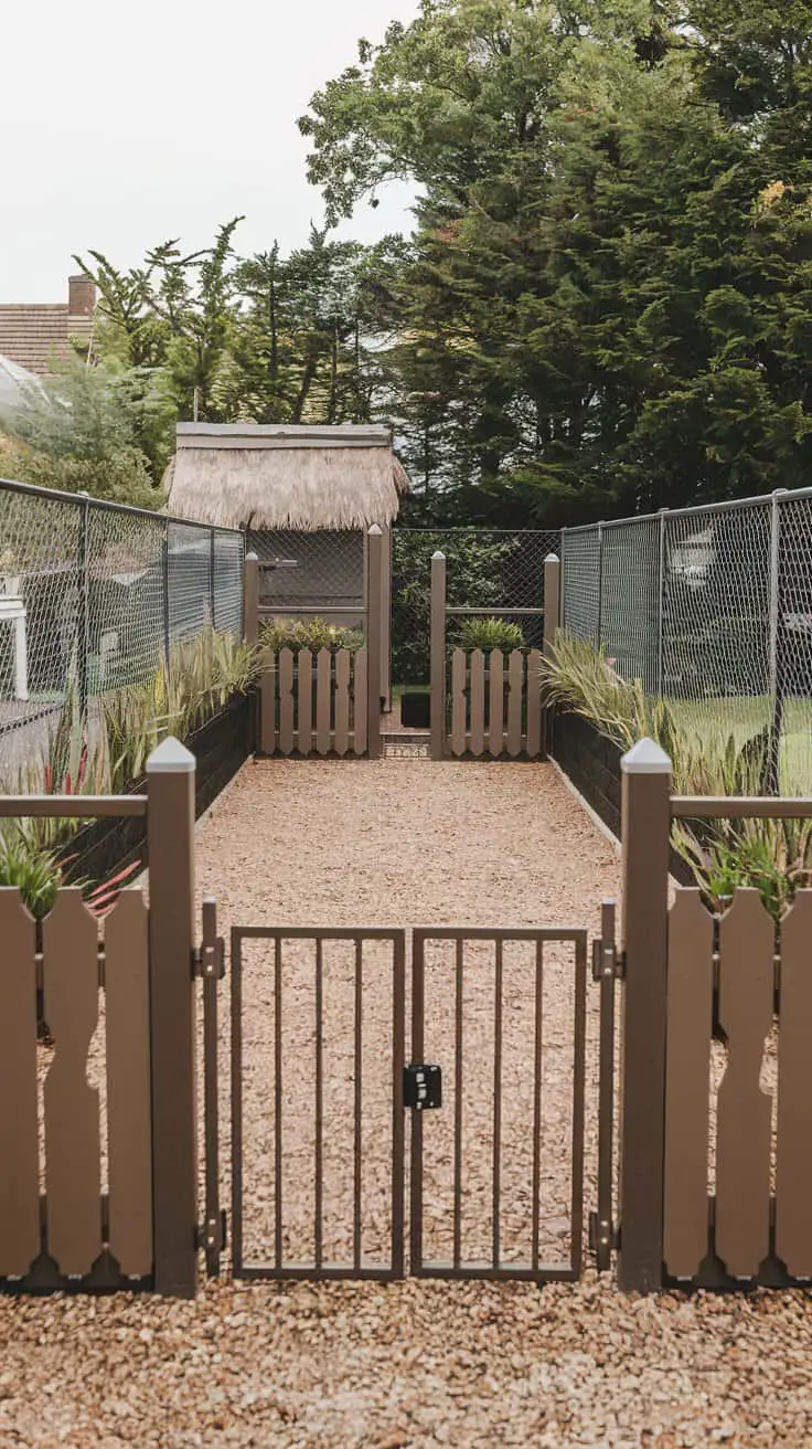 How to Create a Mud-Free Dog Run Along Your Side Yard Fence Line ...