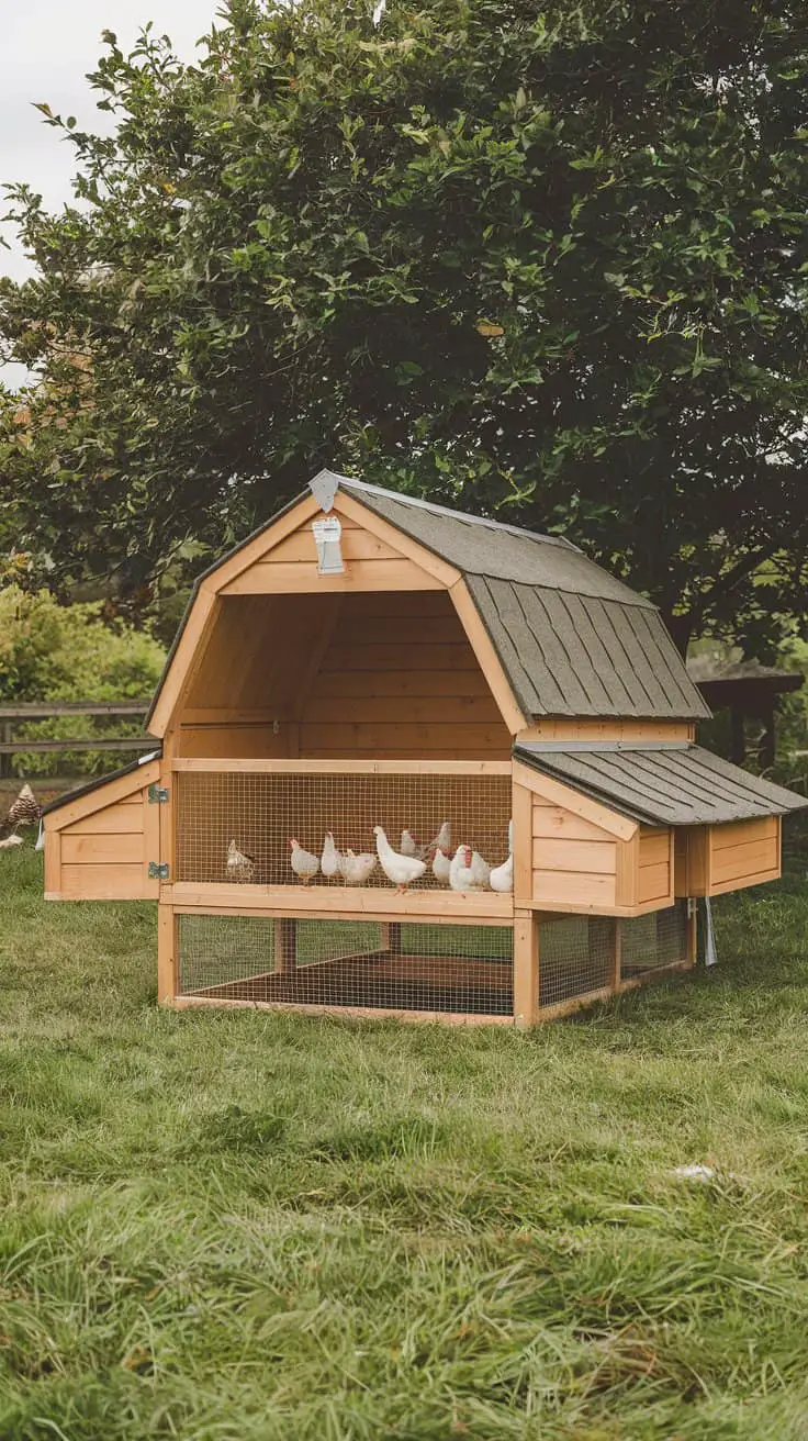5+ Modern Show Chicken Pen Design Ideas Using Wood ...
