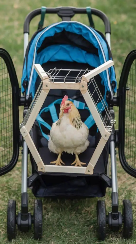 How to Create a DIY Chicken Stroller - middlekingdomrescue.com