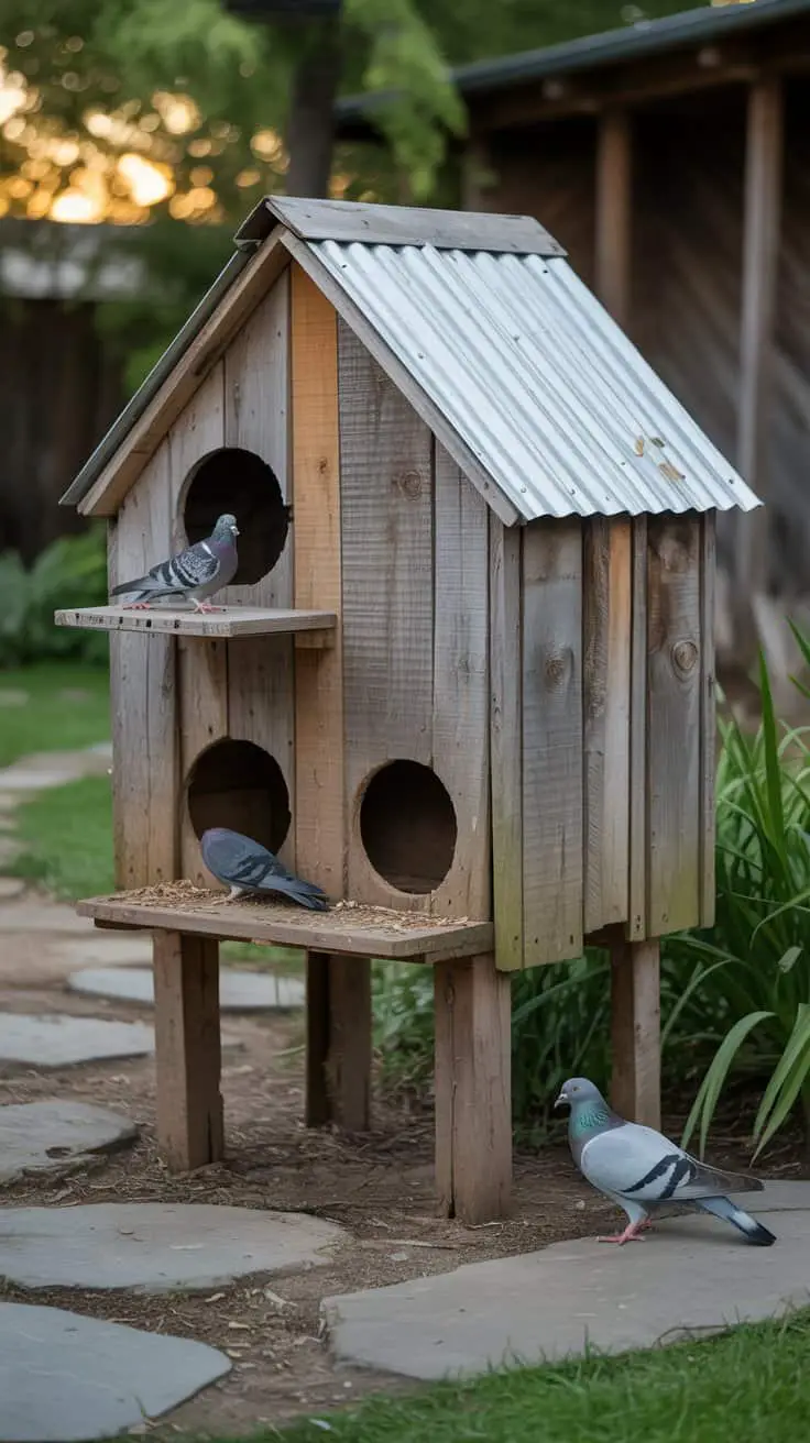 5+ Affordable and Creative Pigeon House Ideas - middlekingdomrescue.com