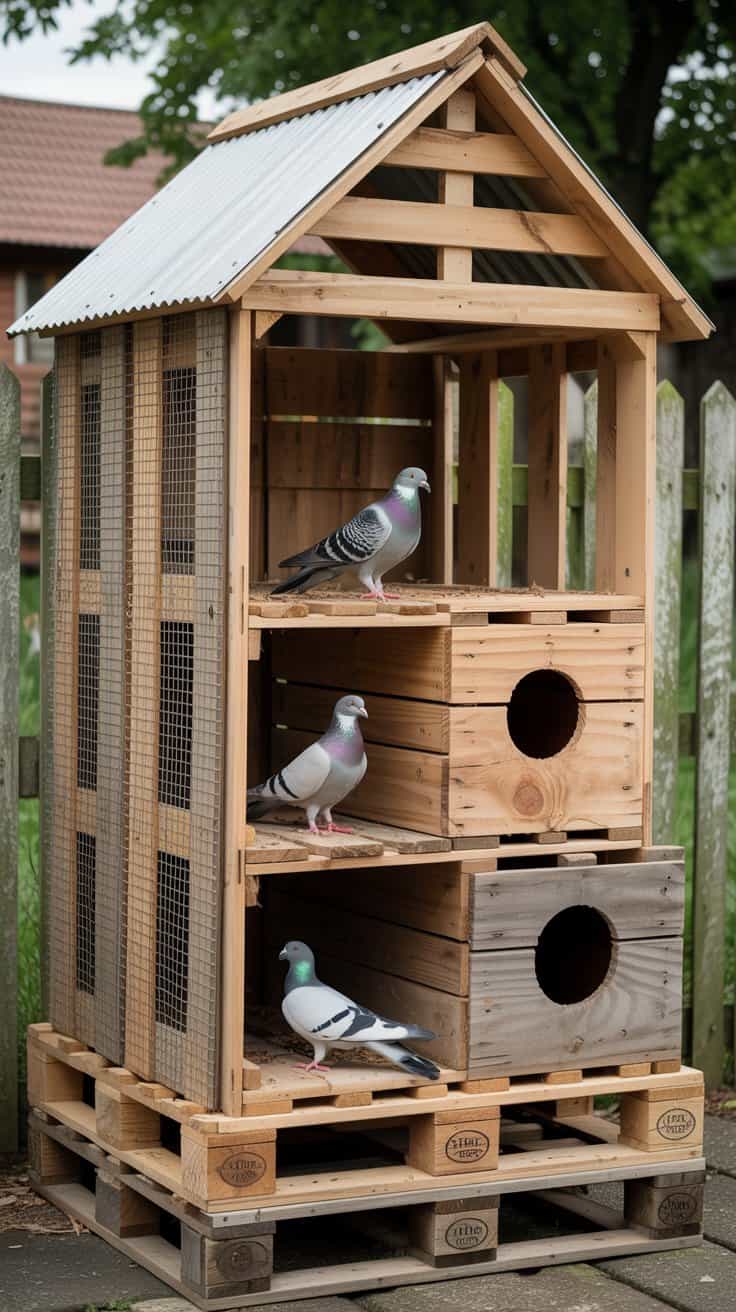 5+ Affordable and Creative Pigeon House Ideas - middlekingdomrescue.com