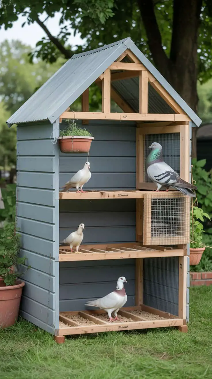 5+ Affordable and Creative Pigeon House Ideas - middlekingdomrescue.com