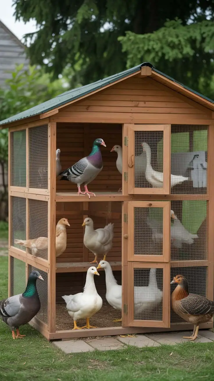 5+ Affordable and Creative Pigeon House Ideas - middlekingdomrescue.com