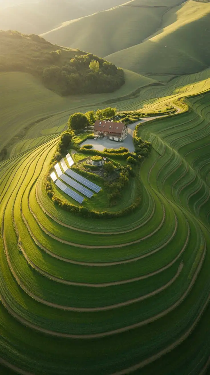 7+ Inspiring Aerial View Farm Designs - middlekingdomrescue.com