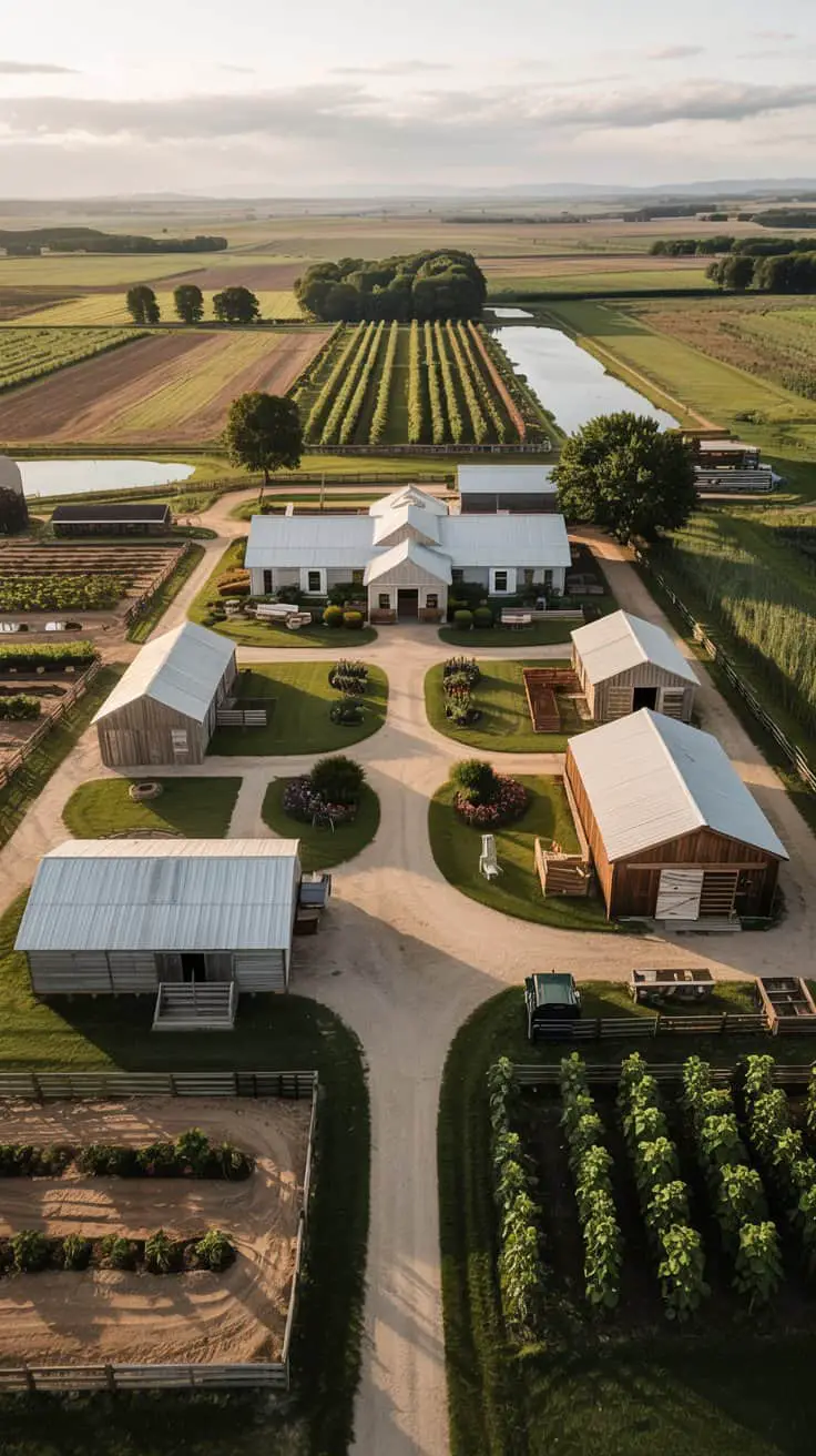 8+ Hobby Farms Layout Designs for small spaces - middlekingdomrescue.com