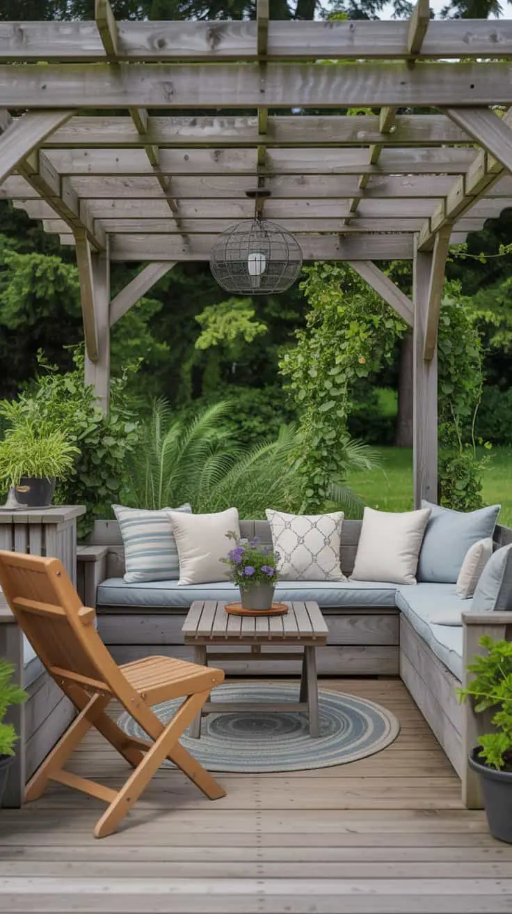 How to Style a Pet-Friendly Garden Pergola Patio - middlekingdomrescue.com